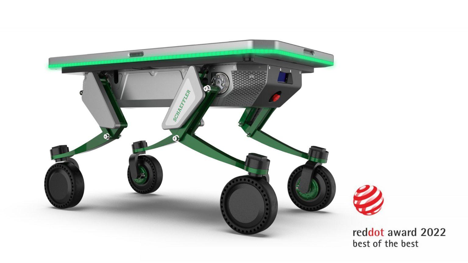 Schaeffler’s Autonomous Mobile Robot, DEX awarded with “Red Dot: Best ...